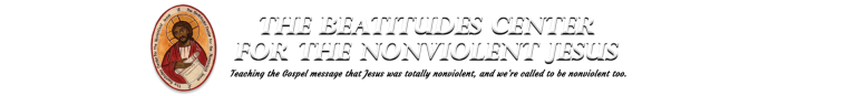 The Beatitudes Center for the Nonviolent Jesus – Teaching the Gospel ...